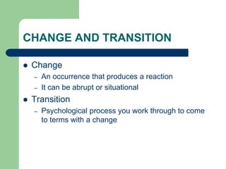 Change Management | PPT