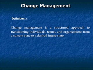 Change management | PPT