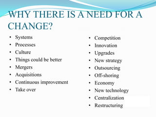 Change management | PPTX