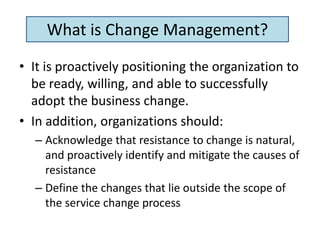 Change Management | PPTX