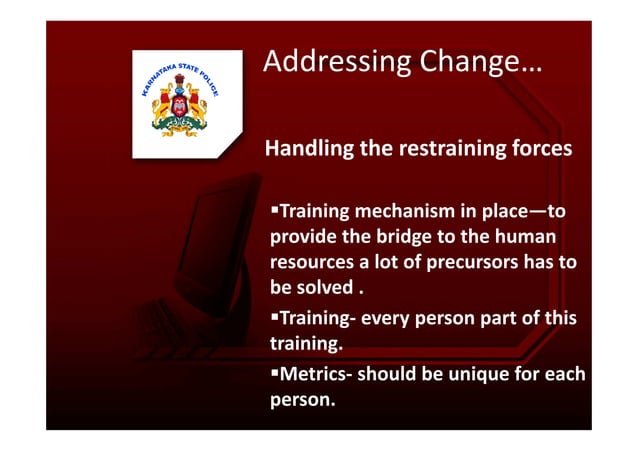 Karnataka State Police Deployment of ERP Software KIAMS | PDF