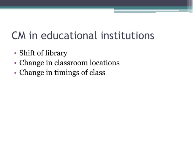 Training module:Change management | PPTX | College Planning | College ...