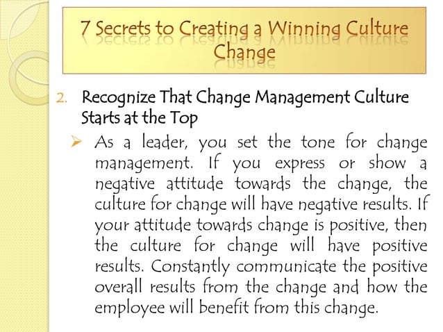 Change Management | PPT