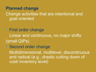 Change management | PPTX