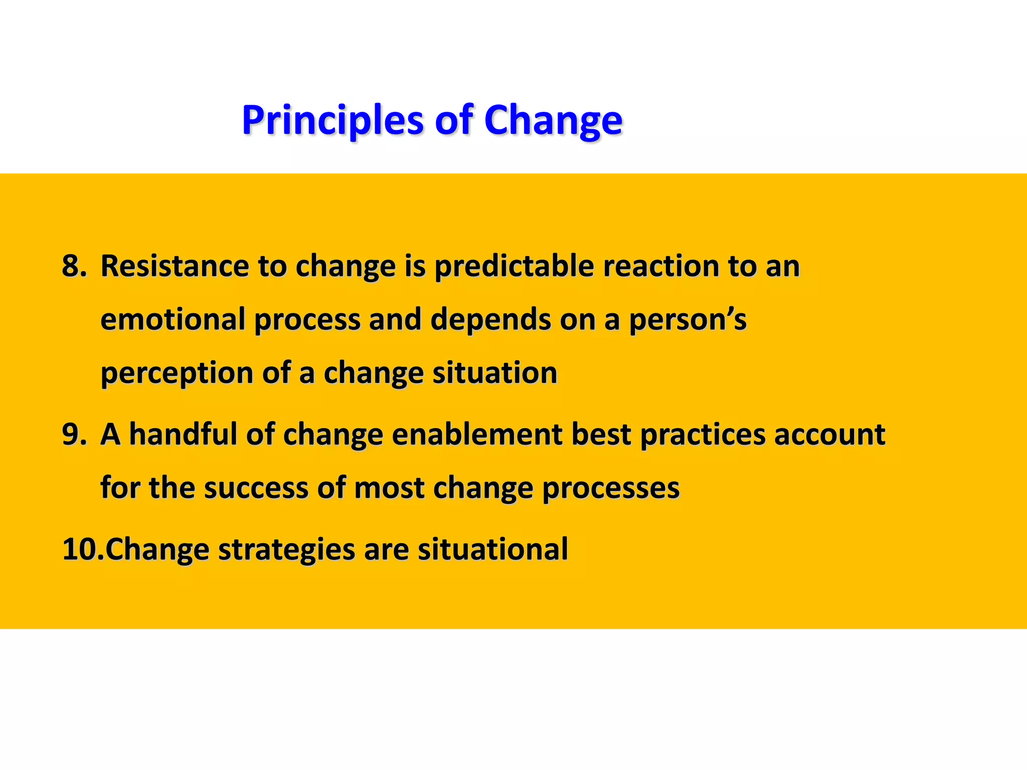 Change Management PPT Slides | PPTX