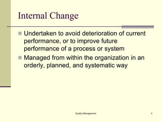 Change management | PDF