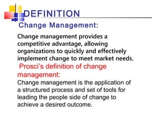 Change management | PPT