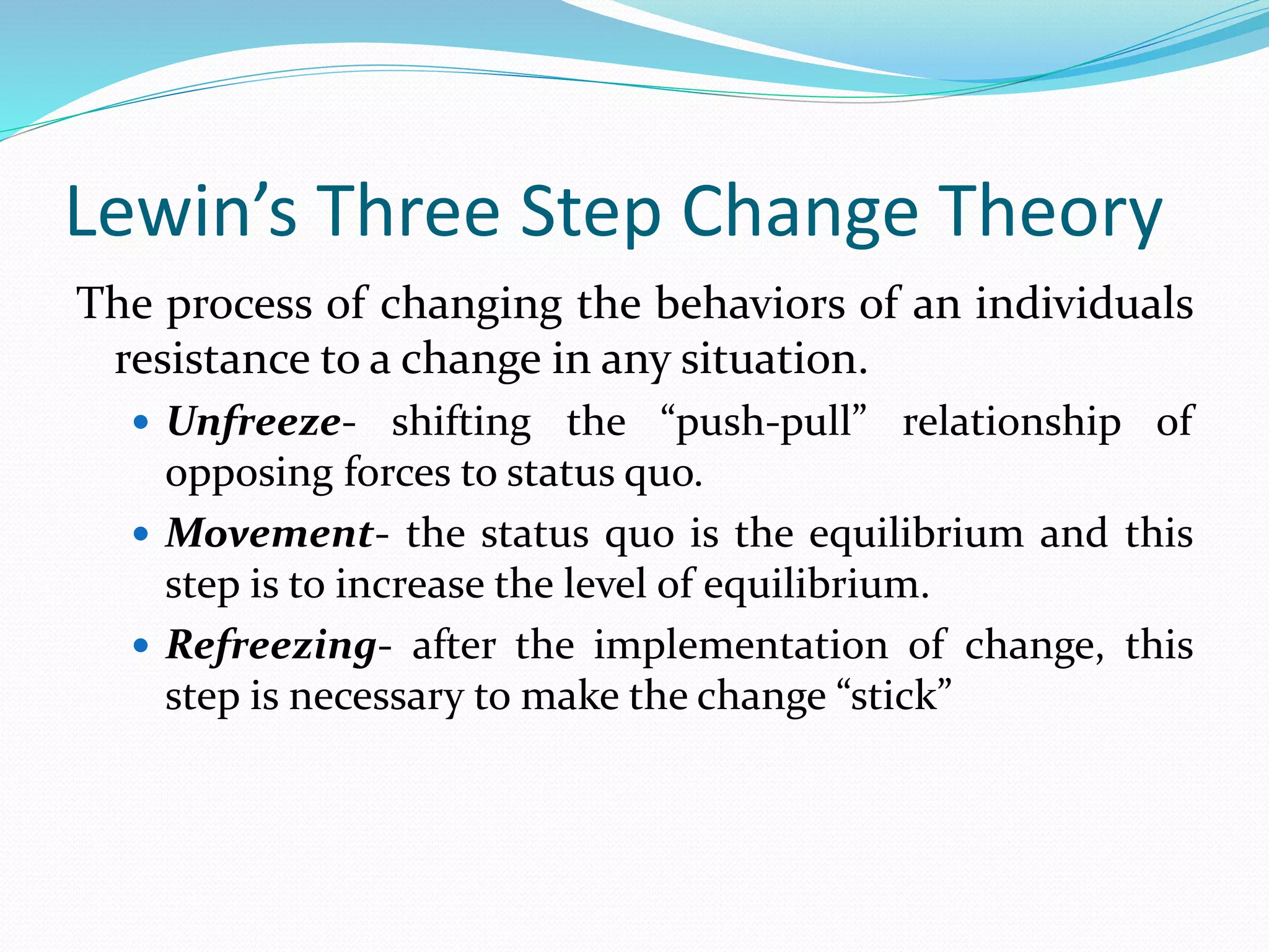 Change management and Managing Change as a Process | PPTX