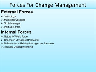 Change management | PPTX