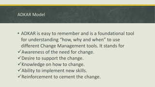Change management | PPTX