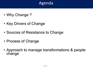 Change Management of an Organization to be Success | PPT