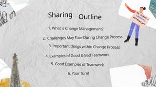 Change Management of a corporate business | PPTX
