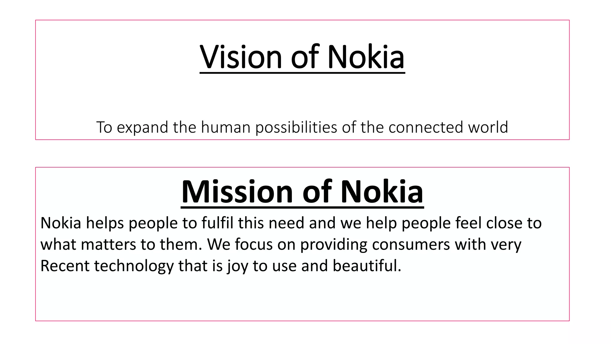 Nokia's fall and success | PPTX