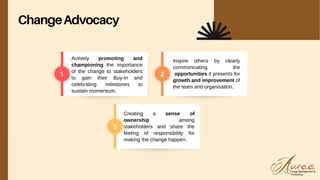 Change Management - Leading your team towards Growth | PDF