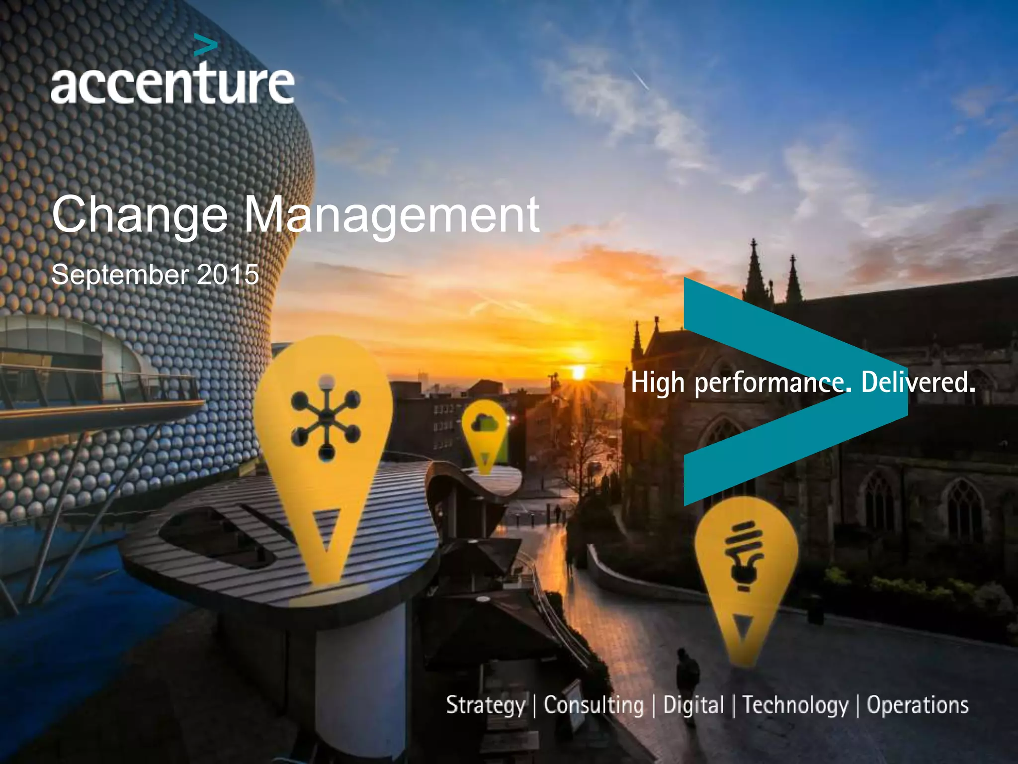 Accenture’s Change Management Strategy for Workday | PPT