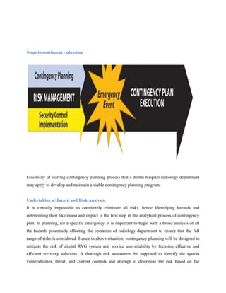 Change Management And Contingency Planning in Transformation of Diagnostic Dental Technology in ...