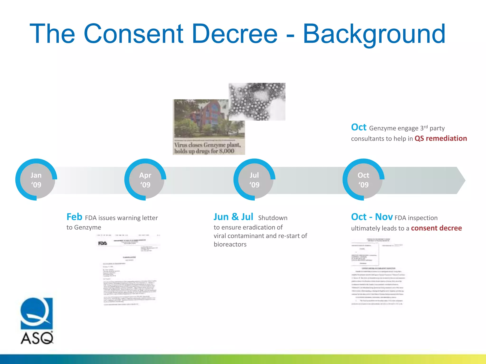 Change management and control lessons from a consent decree | PPTX