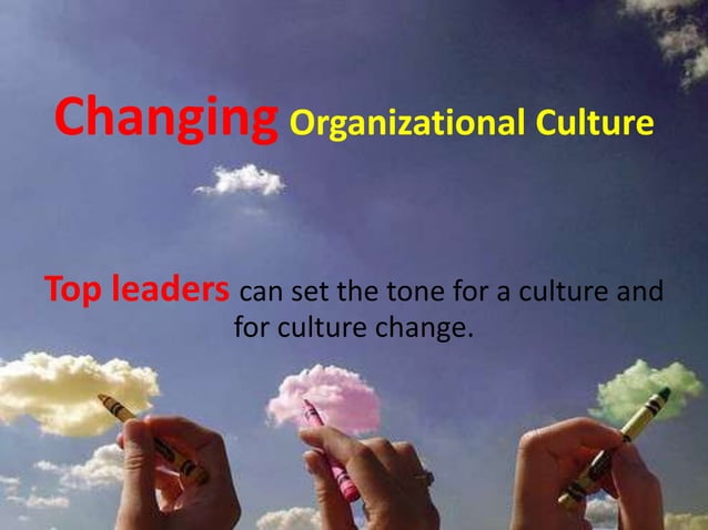 Change management and organization culture | PPSX