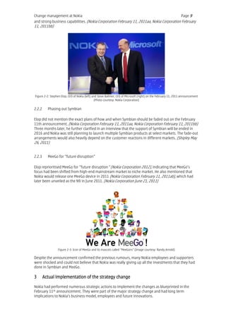 Change managementatnokia | PDF