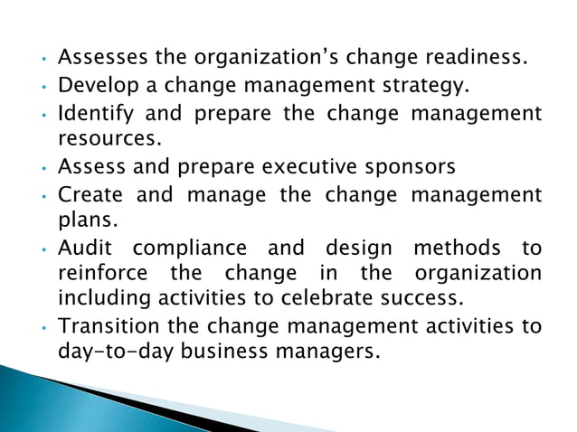 Change Management Basics | PPT