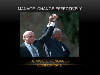 CHANGE MANAGEMENT DEMYSTIFIED IN 5 EASY STEPS | PPTX