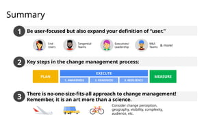 Change Management Framework presentation | PPTX