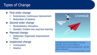 Change management | PDF | Business | Business and Finance
