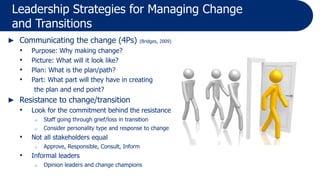 Change management
