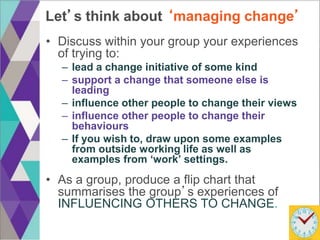 Change management fundamentals presentation | PPTX