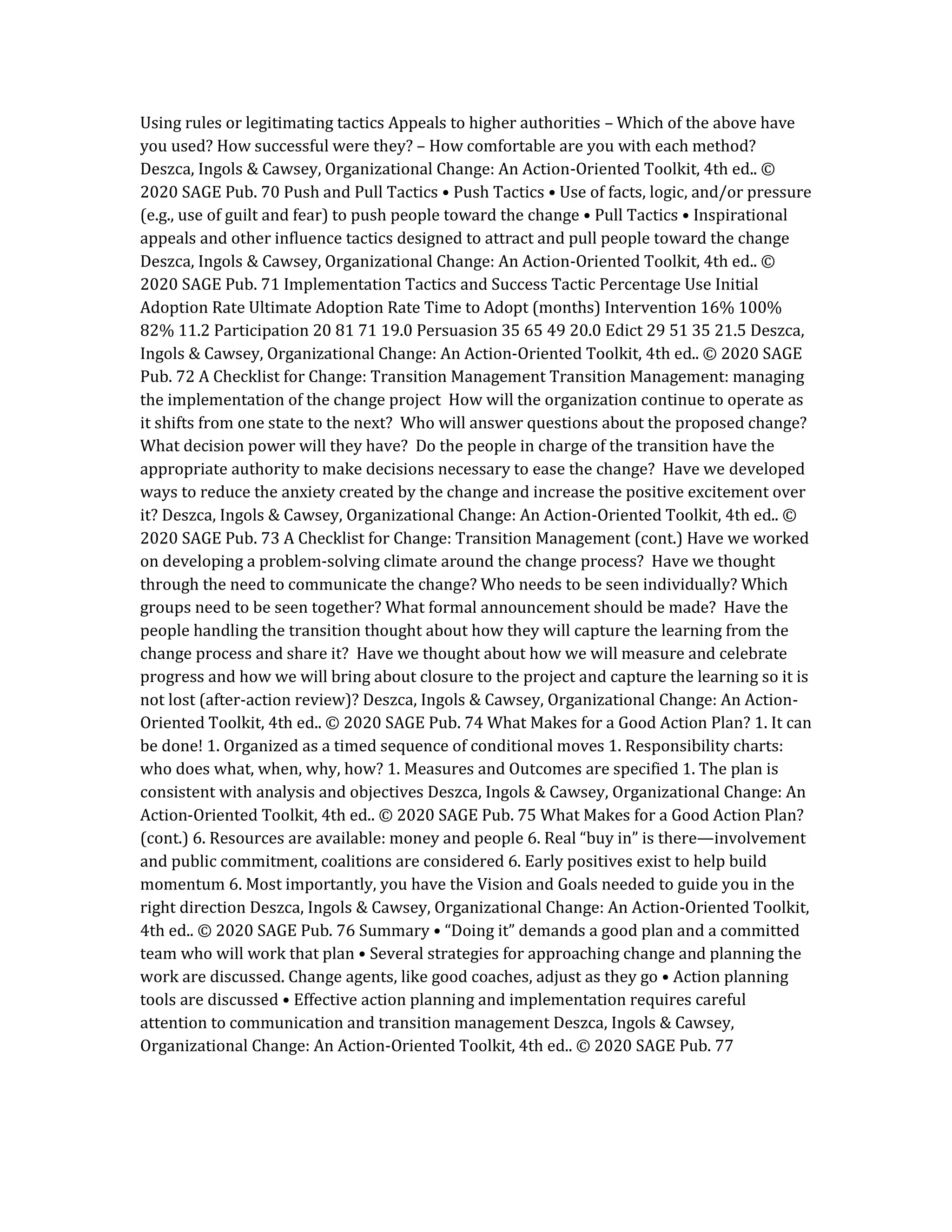 Change Management in Organizations Questions.docx