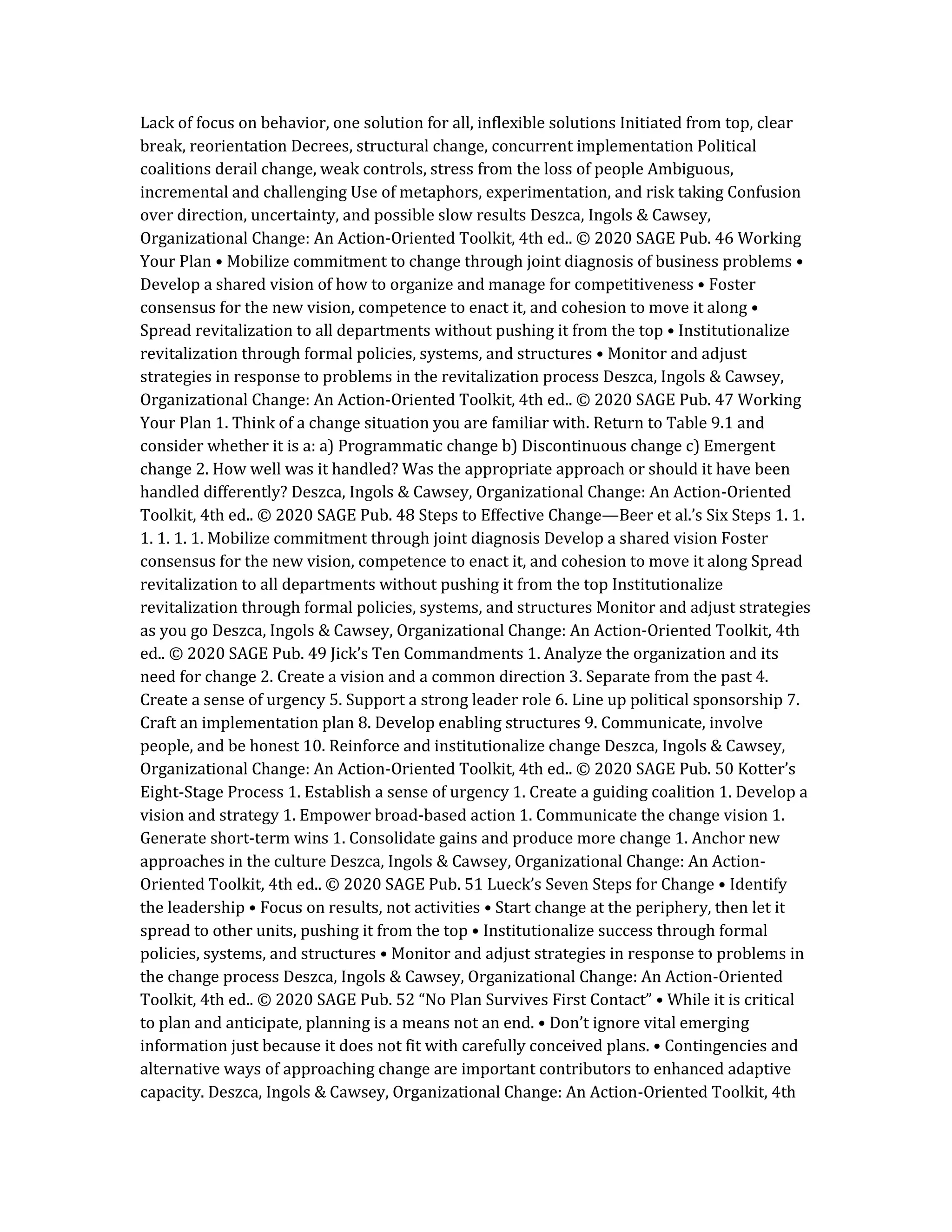 Change Management in Organizations Questions.docx