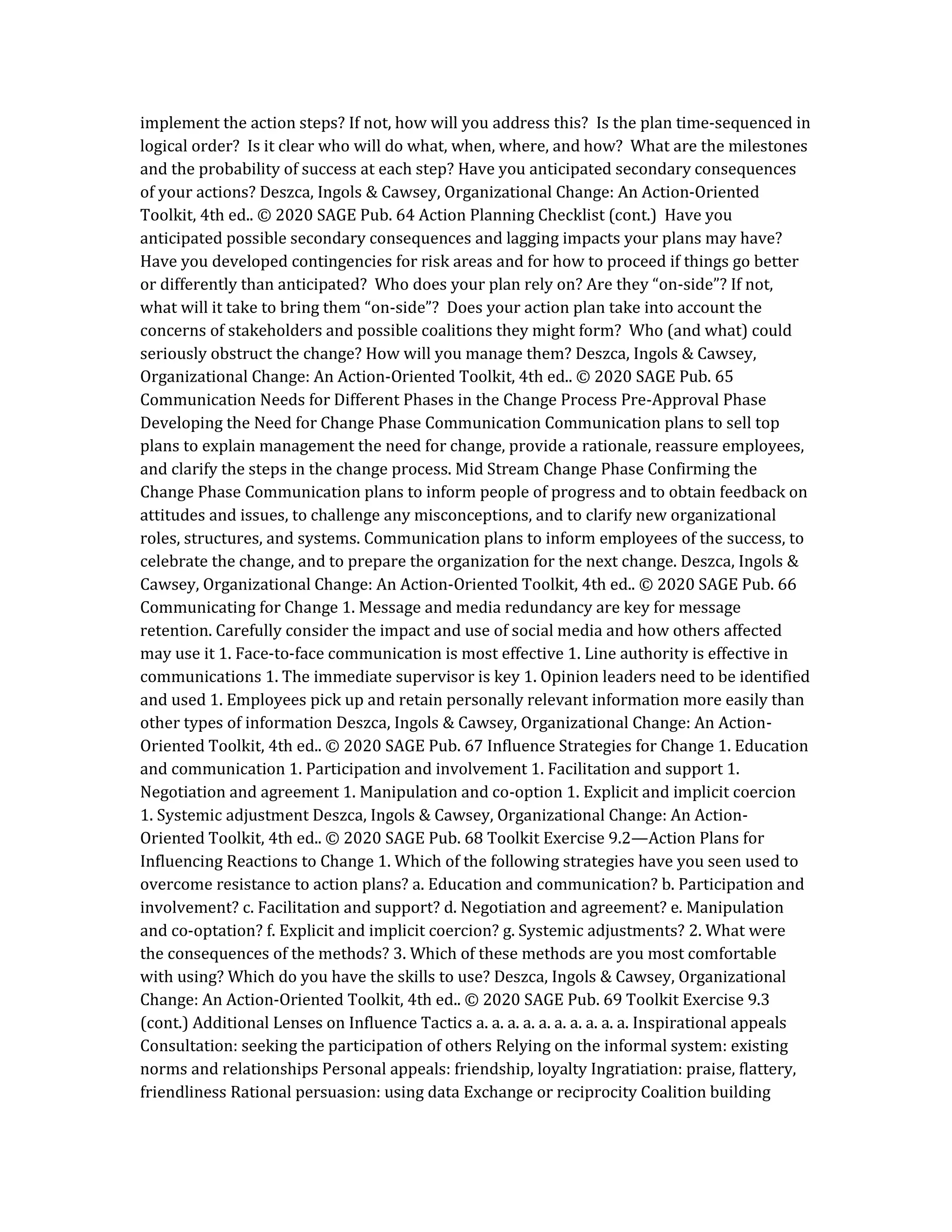 Change Management in Organizations Questions.docx