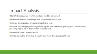 Change management in Software Engineering | PDF