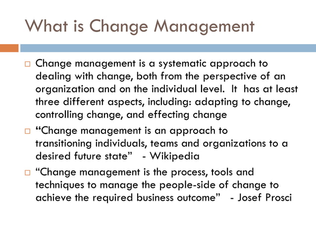 Change management models - ADKAR, Satir, 8 step, Switch and Lewin ...