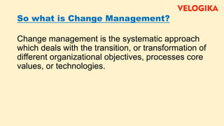 Change Management a Birds Eye View | PPTX | Business Administration ...