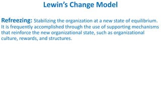 Change management ppt 2 mba | PPT