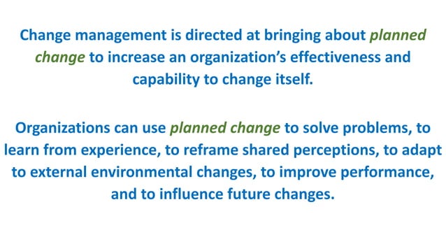 Change management ppt 2 mba | PPTX