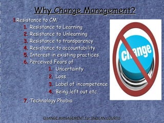Change Management Systm Presentation.pdf | Business | Business and Finance