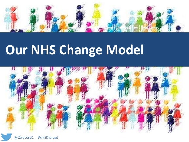 Thinking differently in the NHS - Zoe Lord - Change Management Instit…