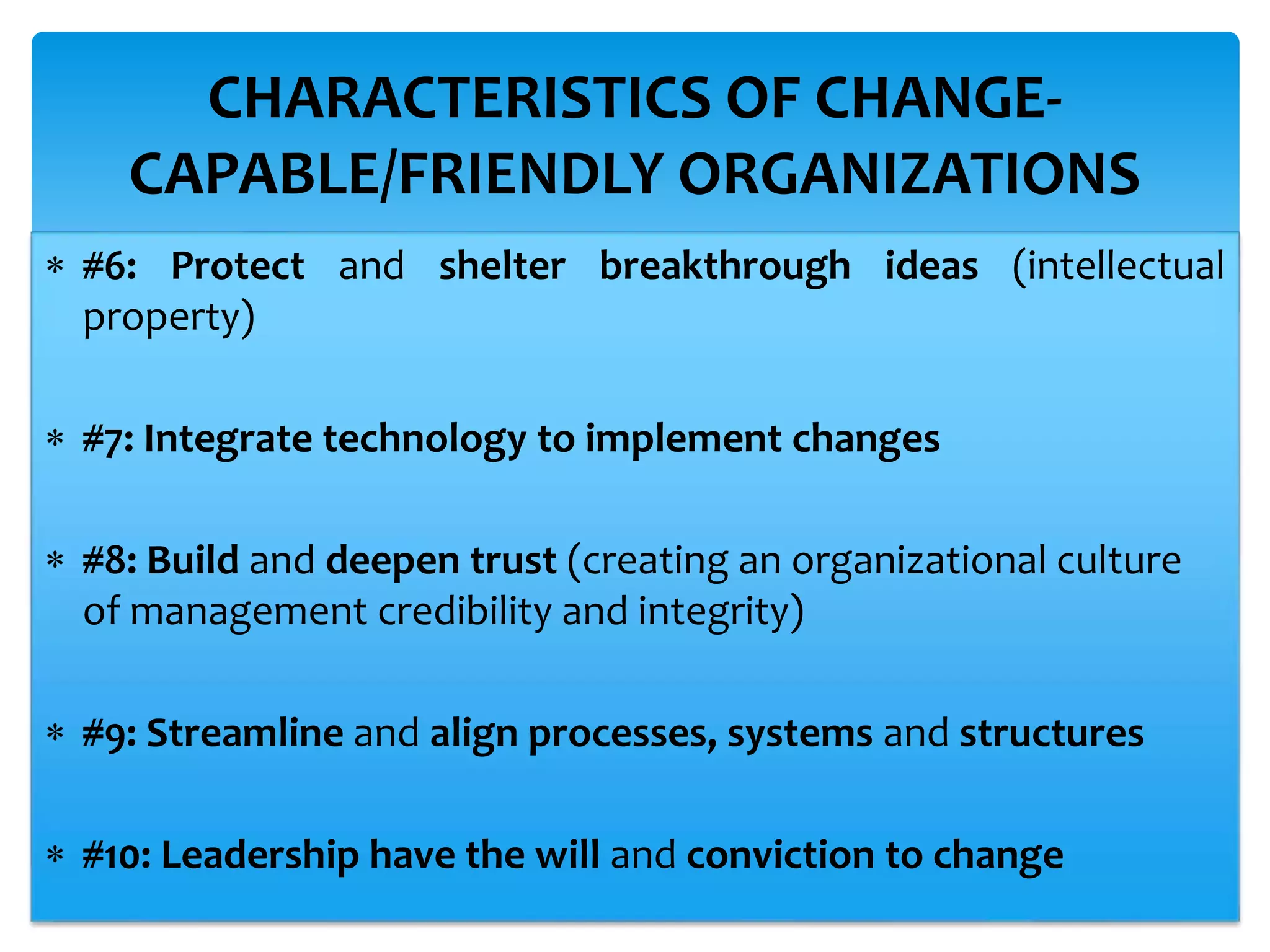 Change management – Principles Process & Tools | PPTX
