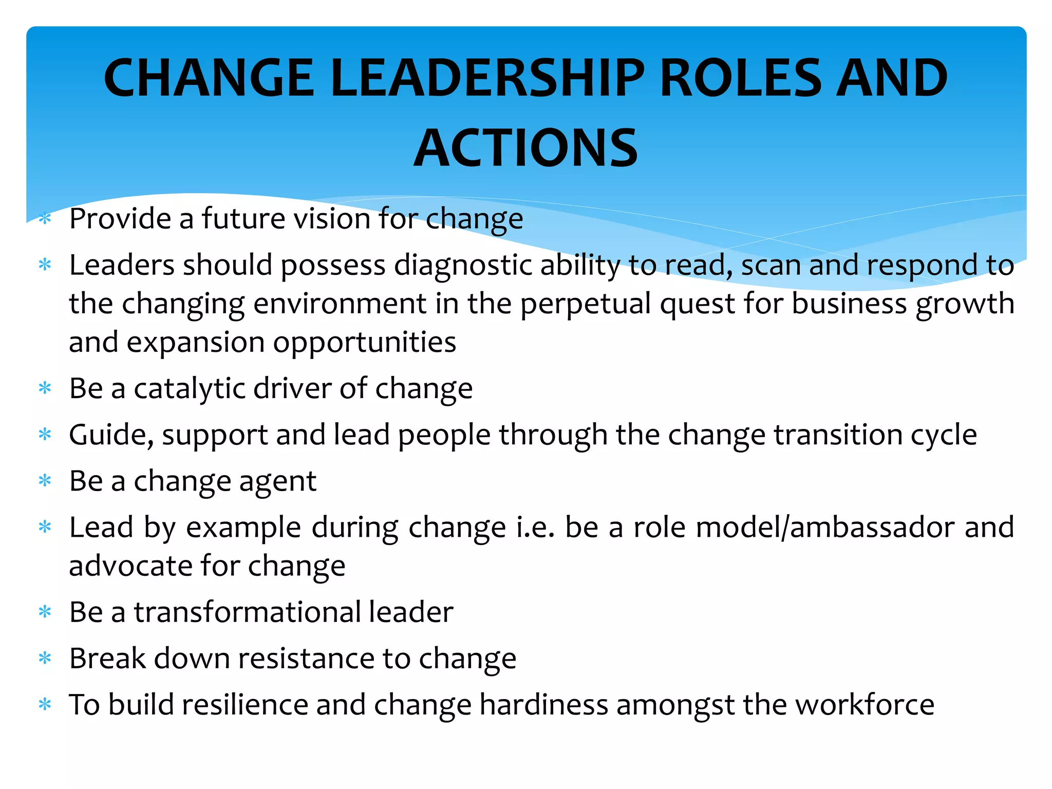 Change management – principles and process | PPTX