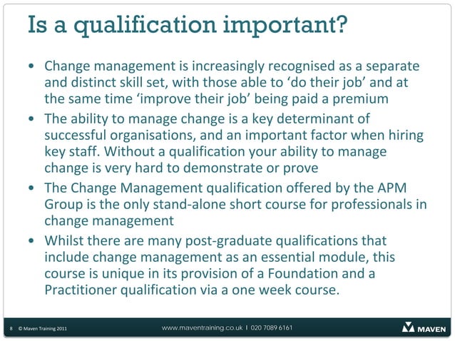 Change management quick guide | PPT