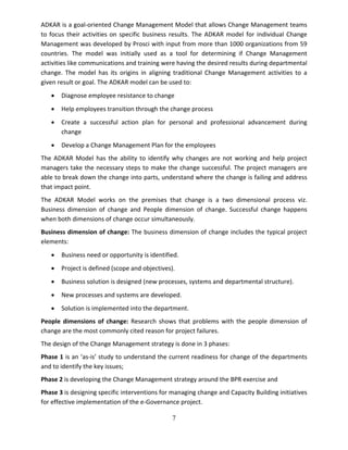 Change management report | PDF