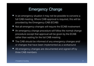 Change Management Overview | PDF