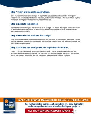 Change Management Starter Pack for Salesforce Admins | PDF
