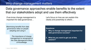 Change management success for data governance | PPT