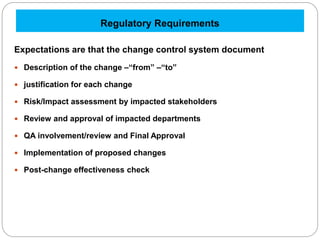 Change management system | PPTX
