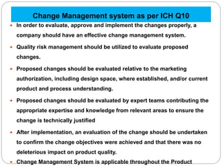 Change management system | PPTX