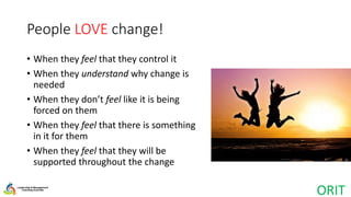 Change Management Workshop slides | PPTX