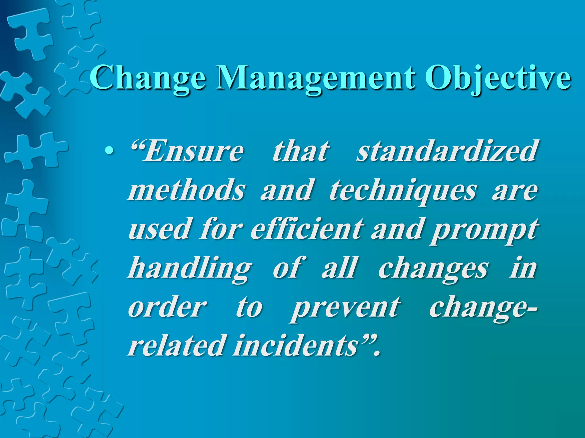 Change Management for The Change | PPT